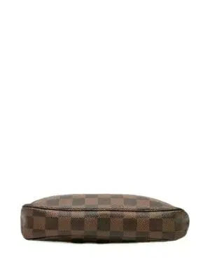 LOUIS VUITTON Damier Ebene Pochette Accessoires Shoulder Bag - Brown