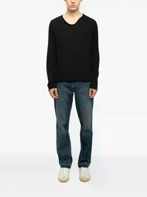 Zadig&Voltaire Monastir Henley T-shirt - Black