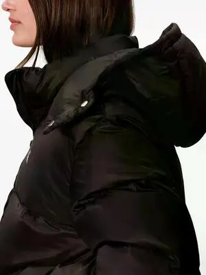 Calvin Klein Quilted Hooded Jacket With Logo Detail