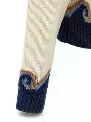 Alanui Sweet Winter Jacquard-knit Sweater