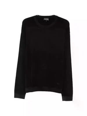Emporio Armani Crew-neck Long-sleeve Sweater