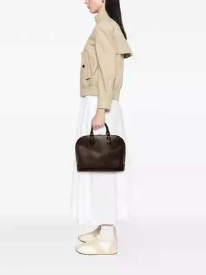 LOUIS VUITTON 2001 Epi Alma Pm Handbag Brown