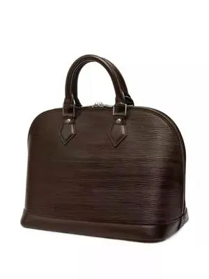 LOUIS VUITTON 2001 Epi Alma Pm Handbag - Brown