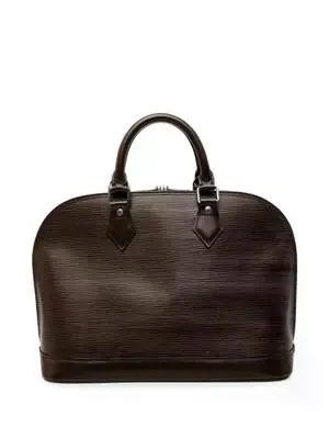LOUIS VUITTON Epi Alma Pm Handbag - Brown