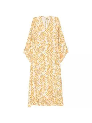 BAMBAH Naira Aftan Dress - Neutrals