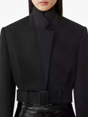 LANVIN Short Belted Jacket In Wool