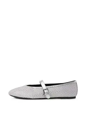 Karl Lagerfeld Karo Gemstone Mary Jane Flats