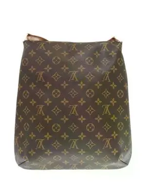 LOUIS VUITTON 2000 Monogram Musette Salsa Gm Crossbody Bag - Brown