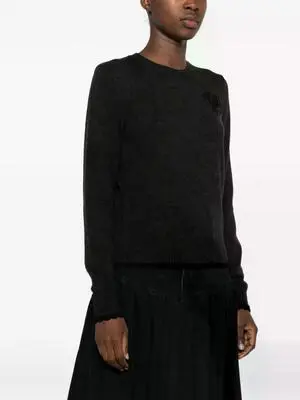 GANNI Logo Detail Sweater
