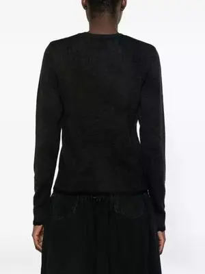 GANNI Logo Detail Sweater