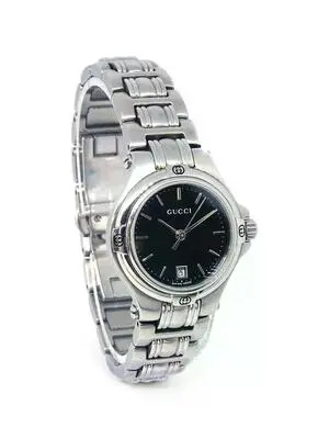 Gucci 25mm Stainless Steel Quartz Watch With Dial