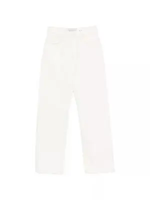 AMI Paris Logo Patch Straight Leg Jeans