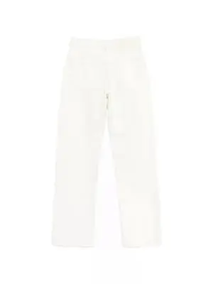 AMI Paris Logo Patch Straight Leg Jeans