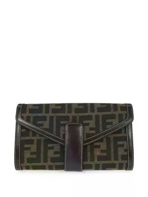 Fendi 2008 Zucca Wallet - Brown