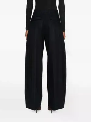 THELATEST Pleated Wide-leg Trousers