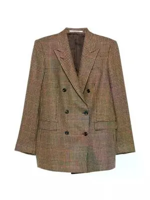 Tagliatore Check Double-breasted Blazer