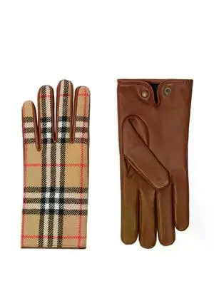 Burberry Check-pattern Gloves