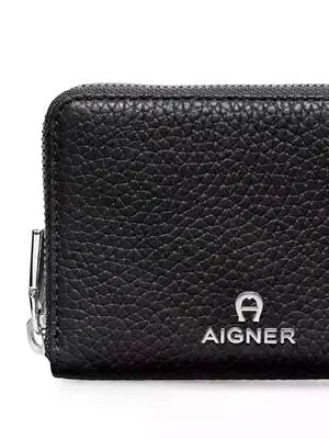 AIGNER Ivy Grained Leather Wallet