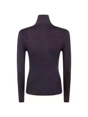 P.a.r.o.s.h Ribbed-knit Pussy-bow Sweater