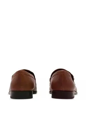 Burberry Check And Leather Opal Loafers