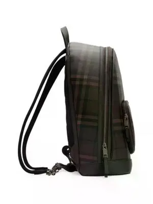 Burberry City Check Zip Backpack