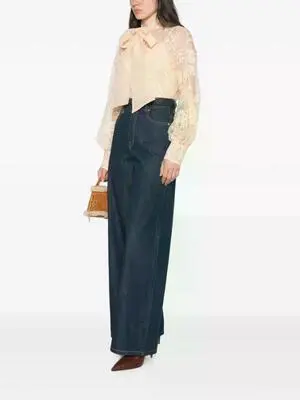 Zimmermann Lace Pussy-bow Blouse