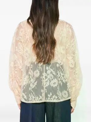 Zimmermann Lace Pussy-bow Blouse
