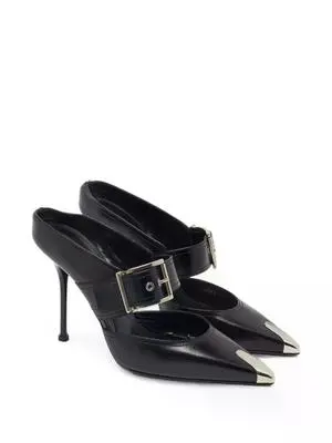 Alexander McQueen Punk Buckled Mules