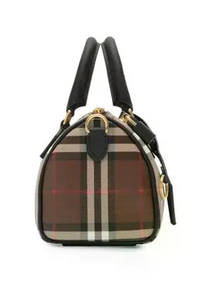 Burberry Mini Check Bowling Bag