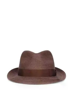 Borsalino Gold Tone Hats For Men