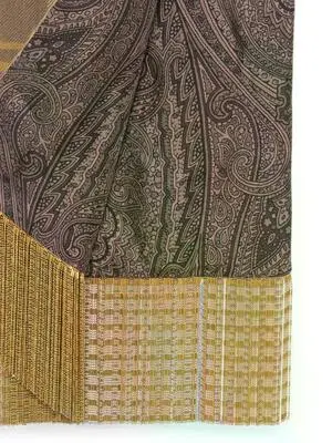 Etro Check Paisley-print Scarf