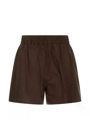 P.a.r.o.s.h Cannes Drawstring-waist Shorts - Brown