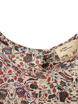 ISABEL MARANT VINTAGE Printed Silk Blouse