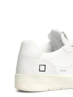 D.a.t.e. Court 2.0 Basic Perforated Panelled Low-top Sneakers - White
