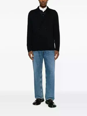 Tagliatore Double-breasted Knit Jacket