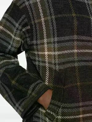 Eric Bompard Tartan Jacquard Cardigan