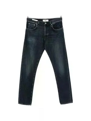 PT TORINO Faded-effect Whiskered Jeans - Blue