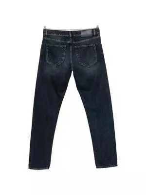 PT TORINO Faded-effect Whiskered Jeans