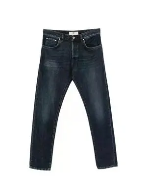 PT TORINO Faded-effect Whiskered Jeans - Blue