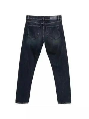 PT TORINO Faded-effect Whiskered Jeans