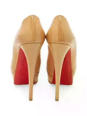 CHRISTIAN LOUBOUTIN Lady Peep Platform Pumps