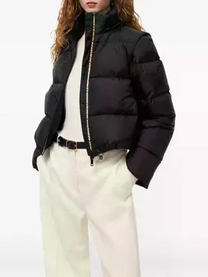 Burberry Padded Check Detail Jacket