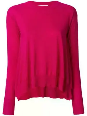 Stella McCartney Curved Hem Sweater - Pink