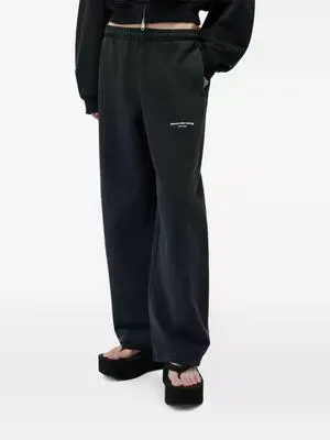 Alexander Wang Logo-print Mid-rise Relaxed Sweatpants
