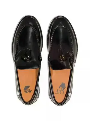 Off-White Tassel Marbled Sole Loafers