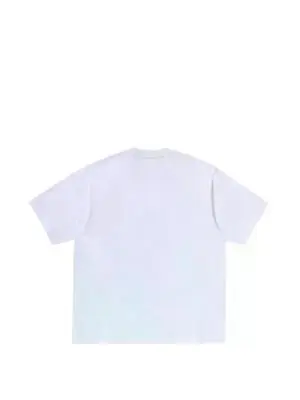 A BATHING APE Hybrid Camo College Relaxed-fit T-shirt - White