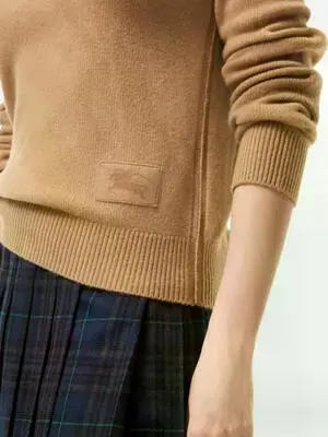 Burberry Long-sleeve Cashmere Polo Shirt