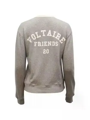 Zadig&Voltaire Watson Logo Print Sweater