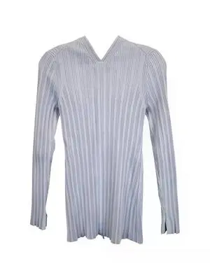 Proenza Schouler White Label Rib-knit Zip-up Sweater