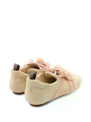 LOUIS VUITTON Suede Low-top Sneakers